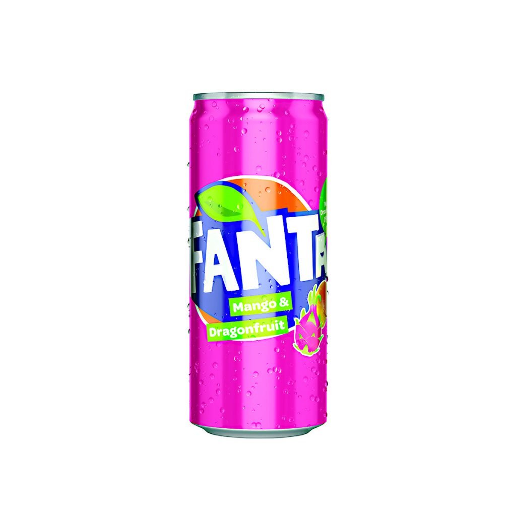 Fanta Mango & Dragonfruit - 330 ml - Bubble Roma