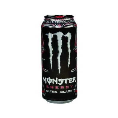 Monster Ultra Black Cherry USA (color TOP, TAB red) -DENTS (DANNEGGIATE ...