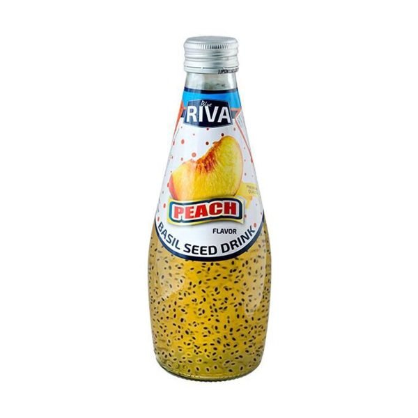 Basil Seed Peach RIVA – 290 ml - Bubble Roma