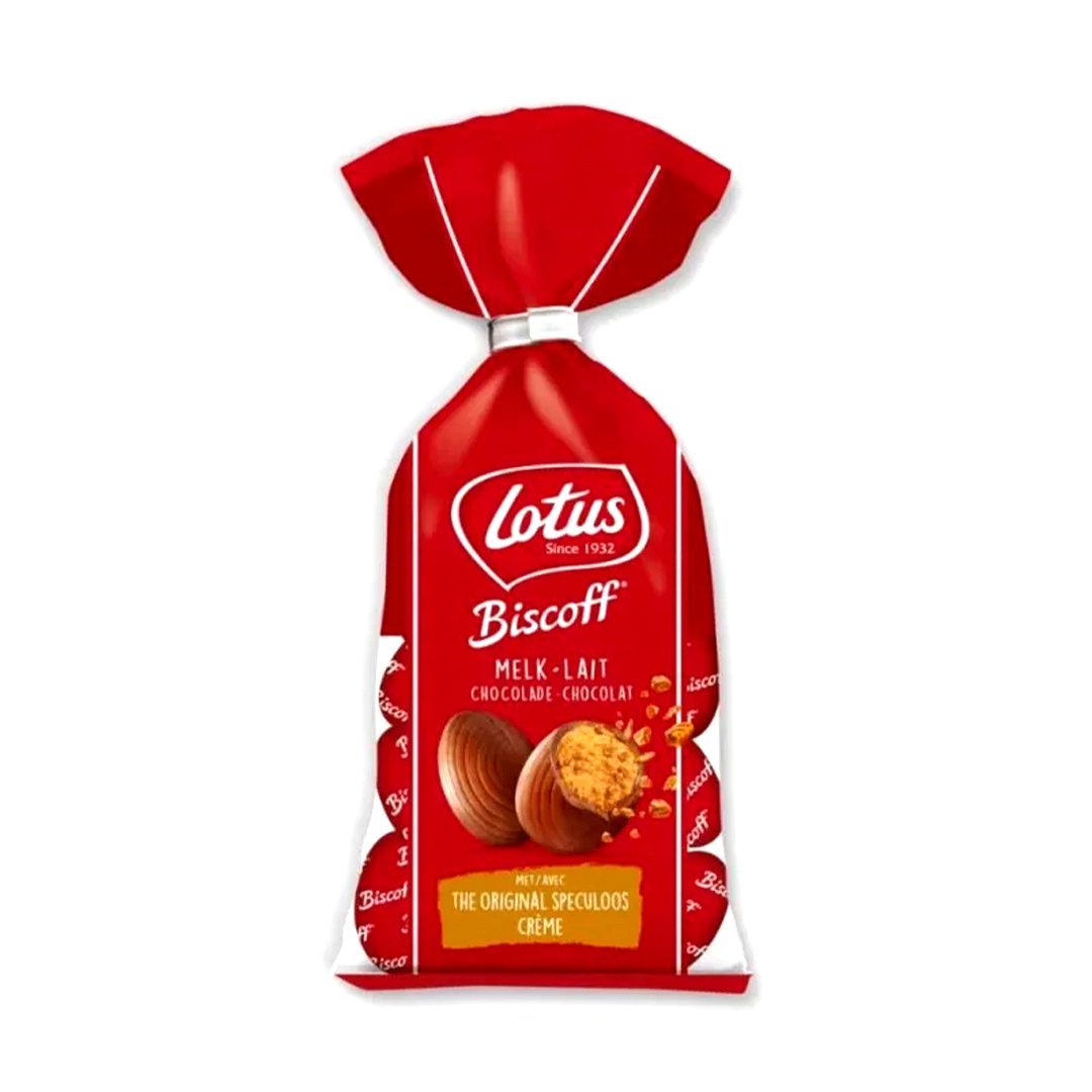 Lotus Biscoff Eggs Spread Filled Milk Chocolate