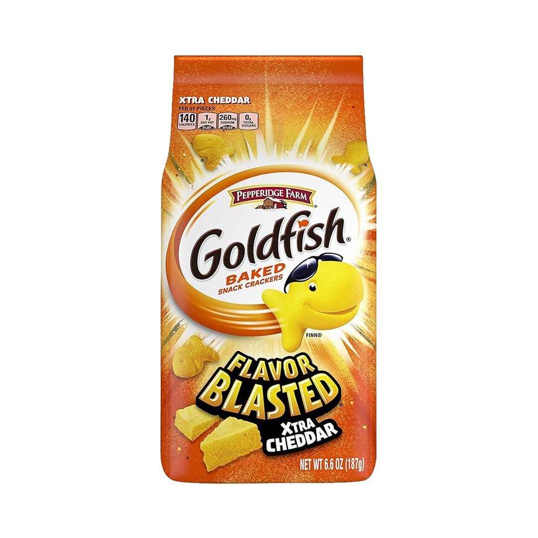 Goldfish Blasted Extra Cheddar