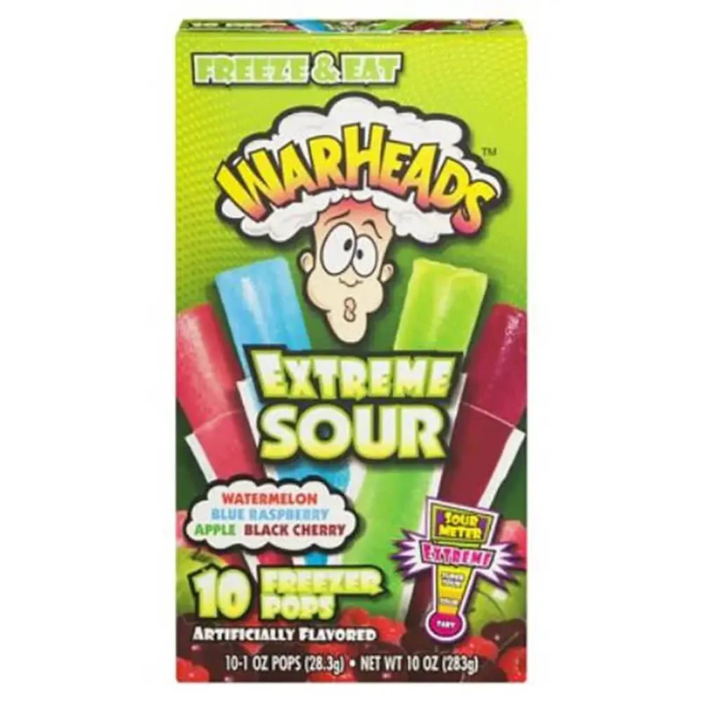 Warheads Extreme Sour Freezer Pops