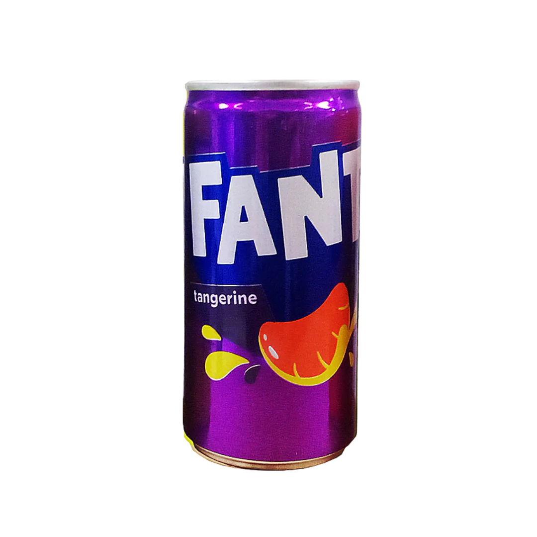 Fanta Tangerine - 185 ml - Bubble Roma