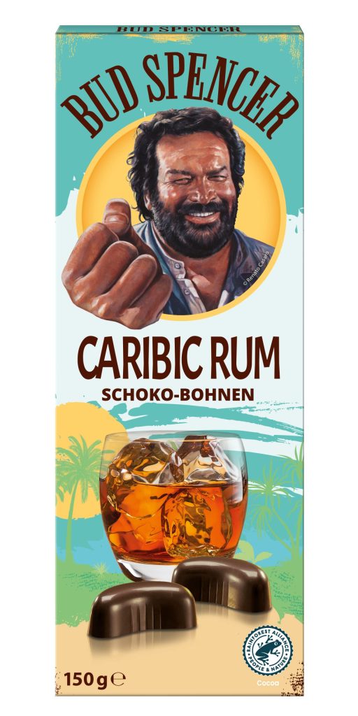 Bud Spencer Caribic Rum Chocolate - 150gr - Bubble Roma