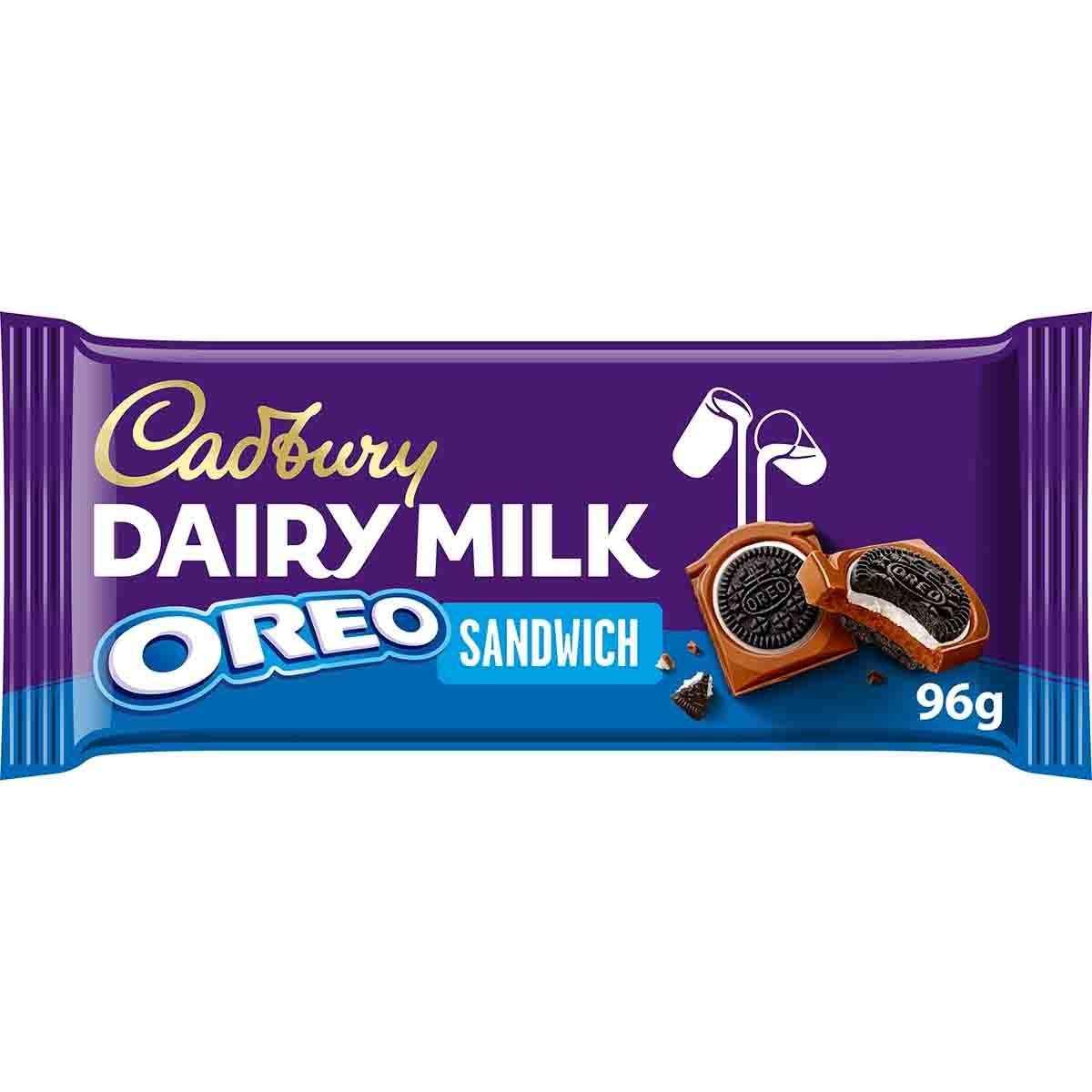 Cadbury Dairy Milk Oreo Sandwich 96 gr - Bubble Roma