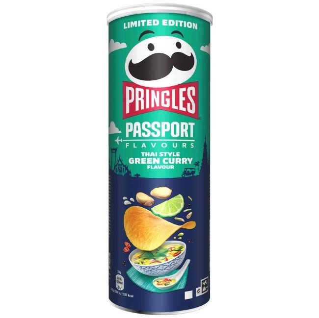 Pringles Passport Flavours Thai Style Green Curry